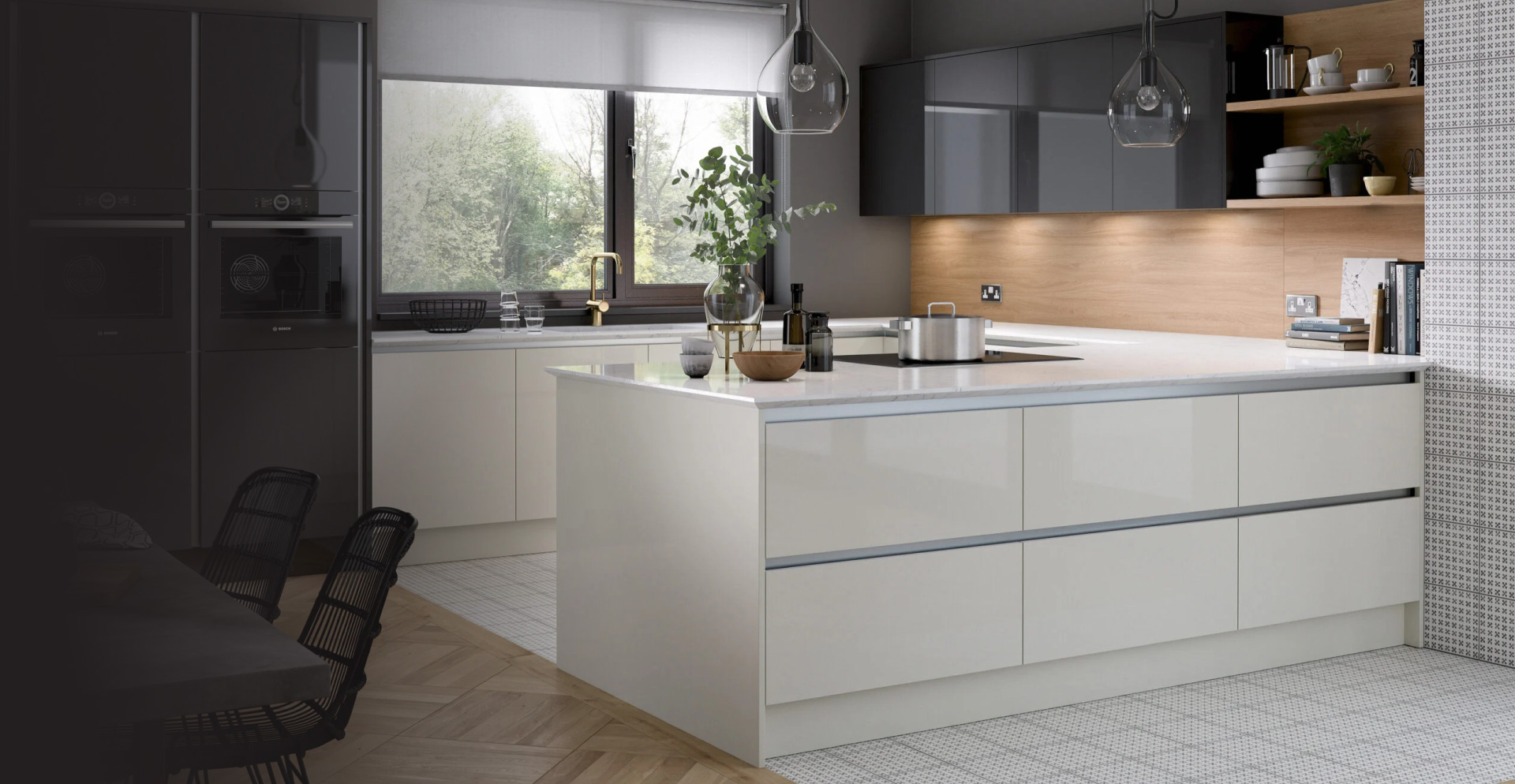 Reflections True Handleless | Handleless Kitchen | Kitchens by Starplan