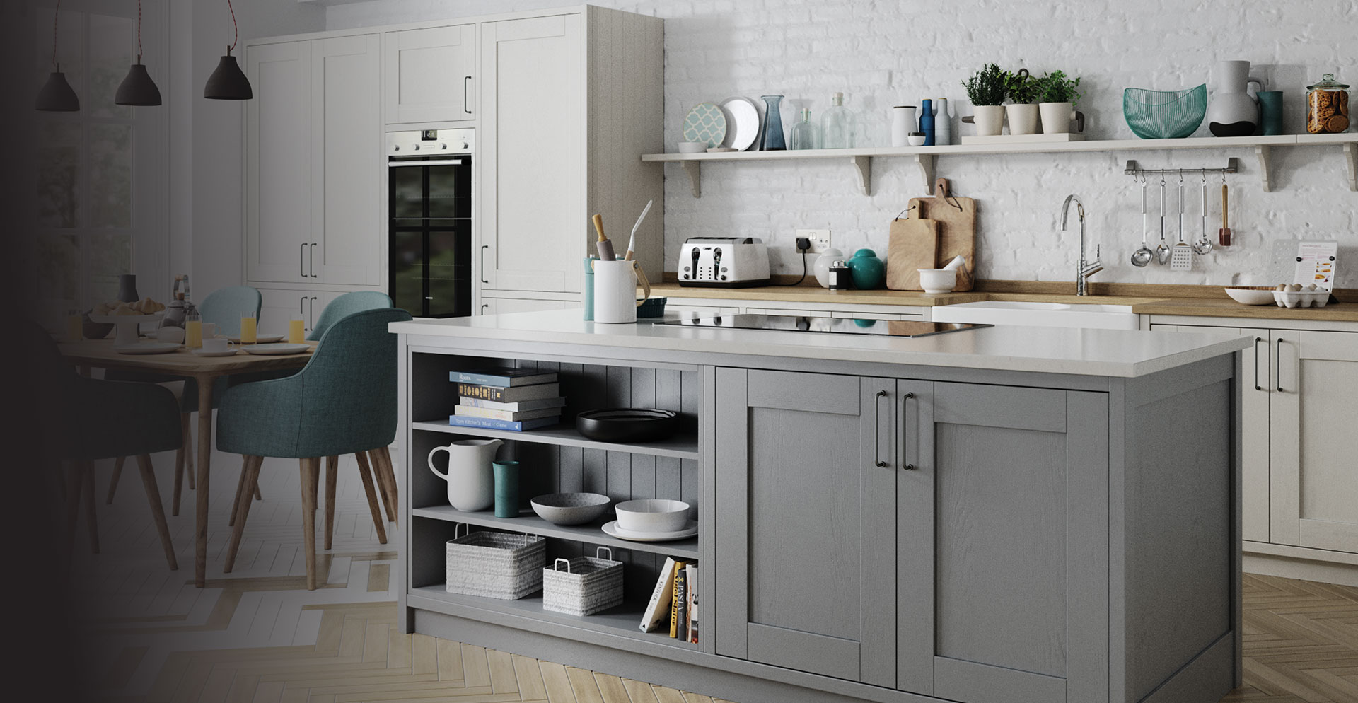 Madison | Solid Wood and Painted Kitchen | Kitchens by Starplan