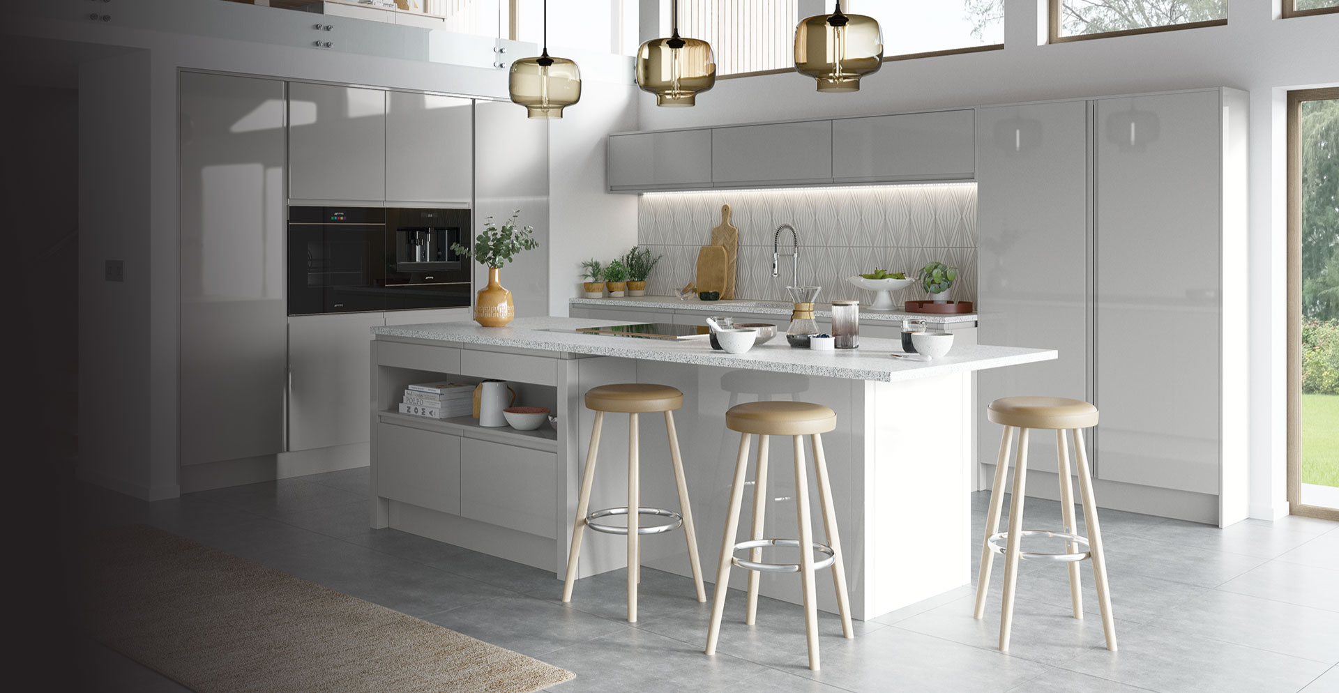 Strada Gloss | Gloss and Matt Kitchen | Kitchens by Starplan